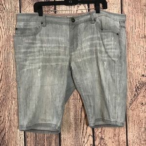 Converse | Shorts | Converse One Star Mens Denim Shorts 4 Gray | Poshmark